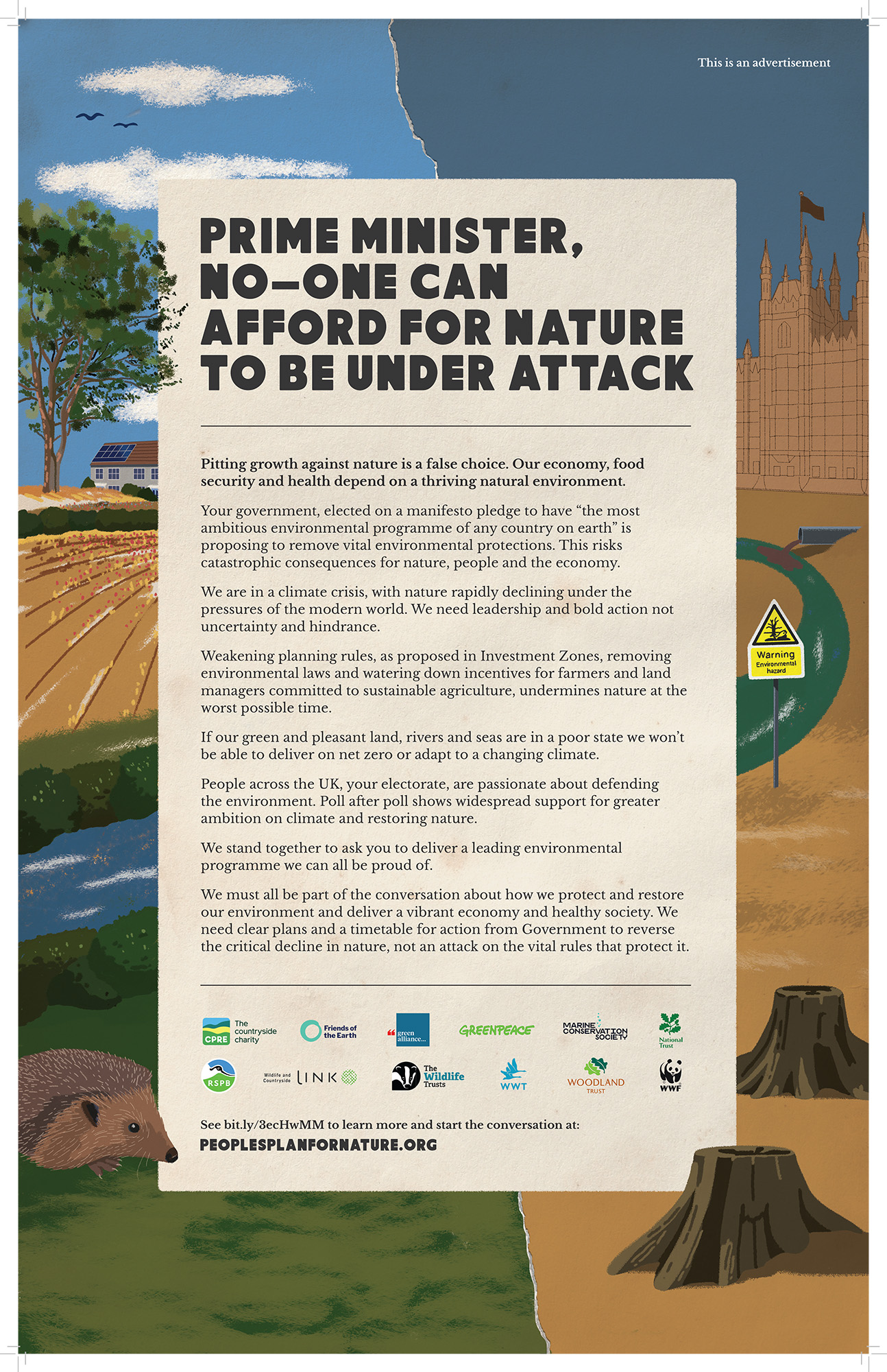 Defend Nature latest and thank you | Sussex Wildlife Trust