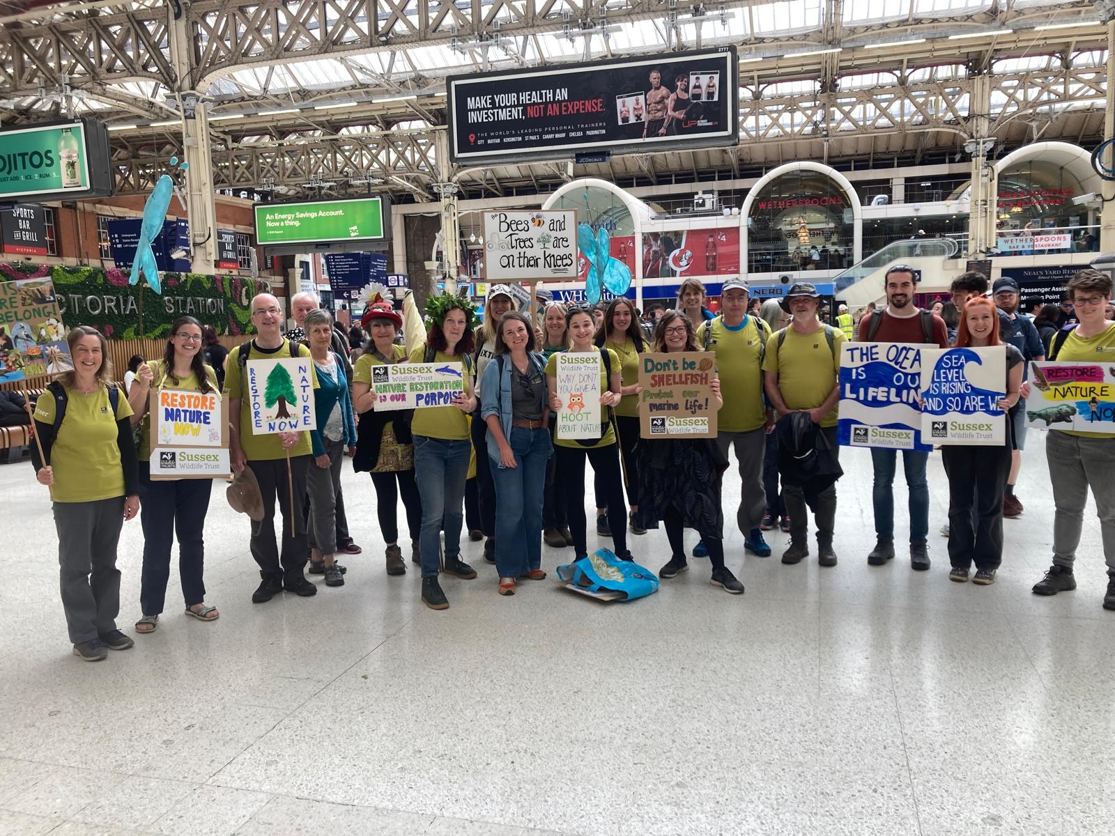 60,000 people say: Restore Nature Now! | Sussex Wildlife Trust