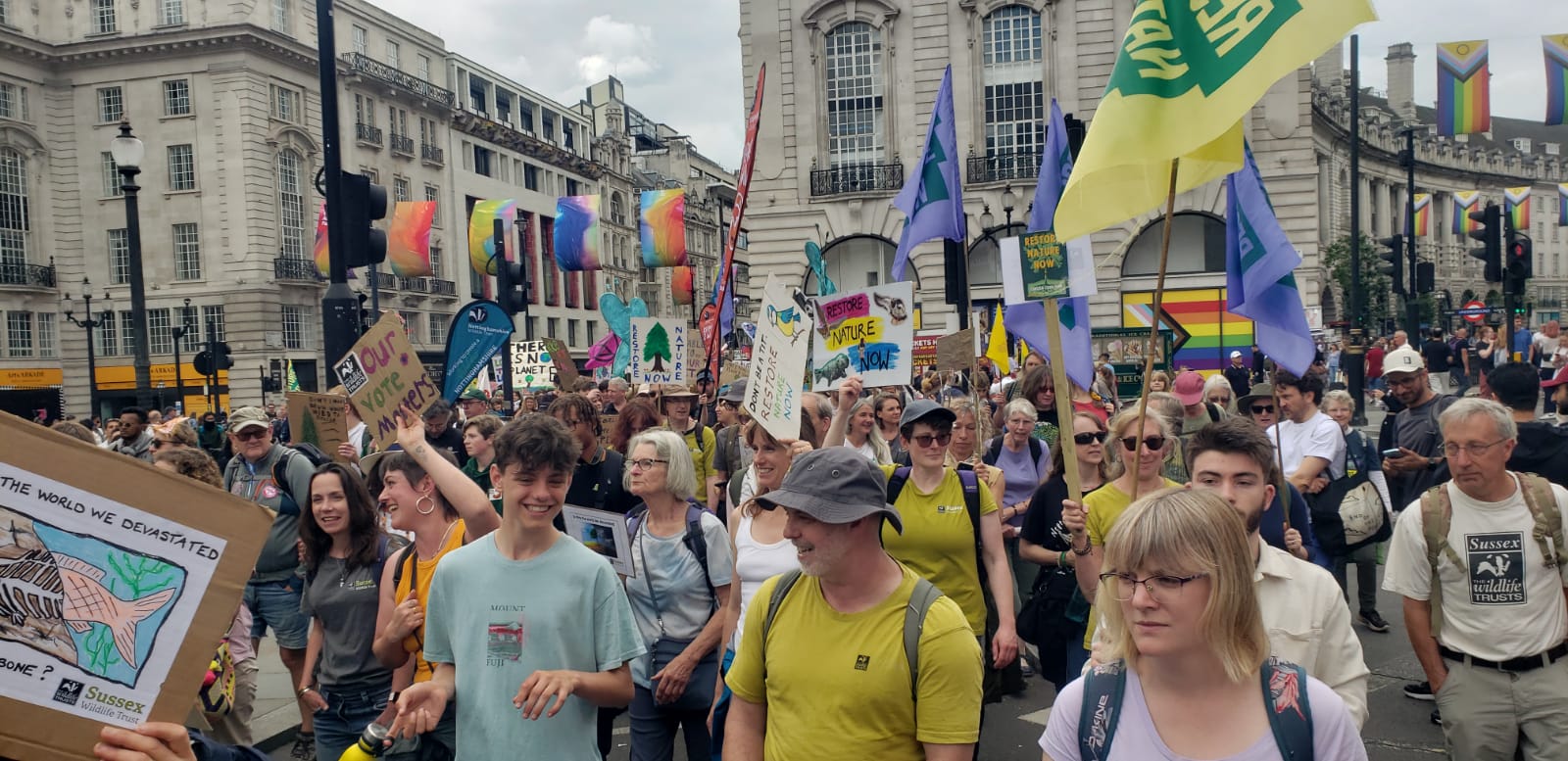 60,000 people say: Restore Nature Now! | Sussex Wildlife Trust